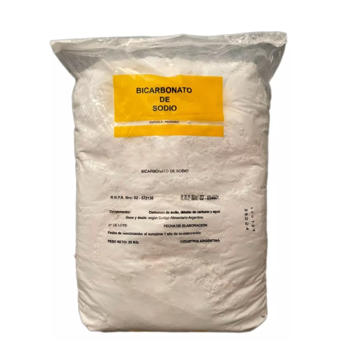 Bicarbonato de Sodio Grado Alimenticio 25 Kilos | Almacen Holistico